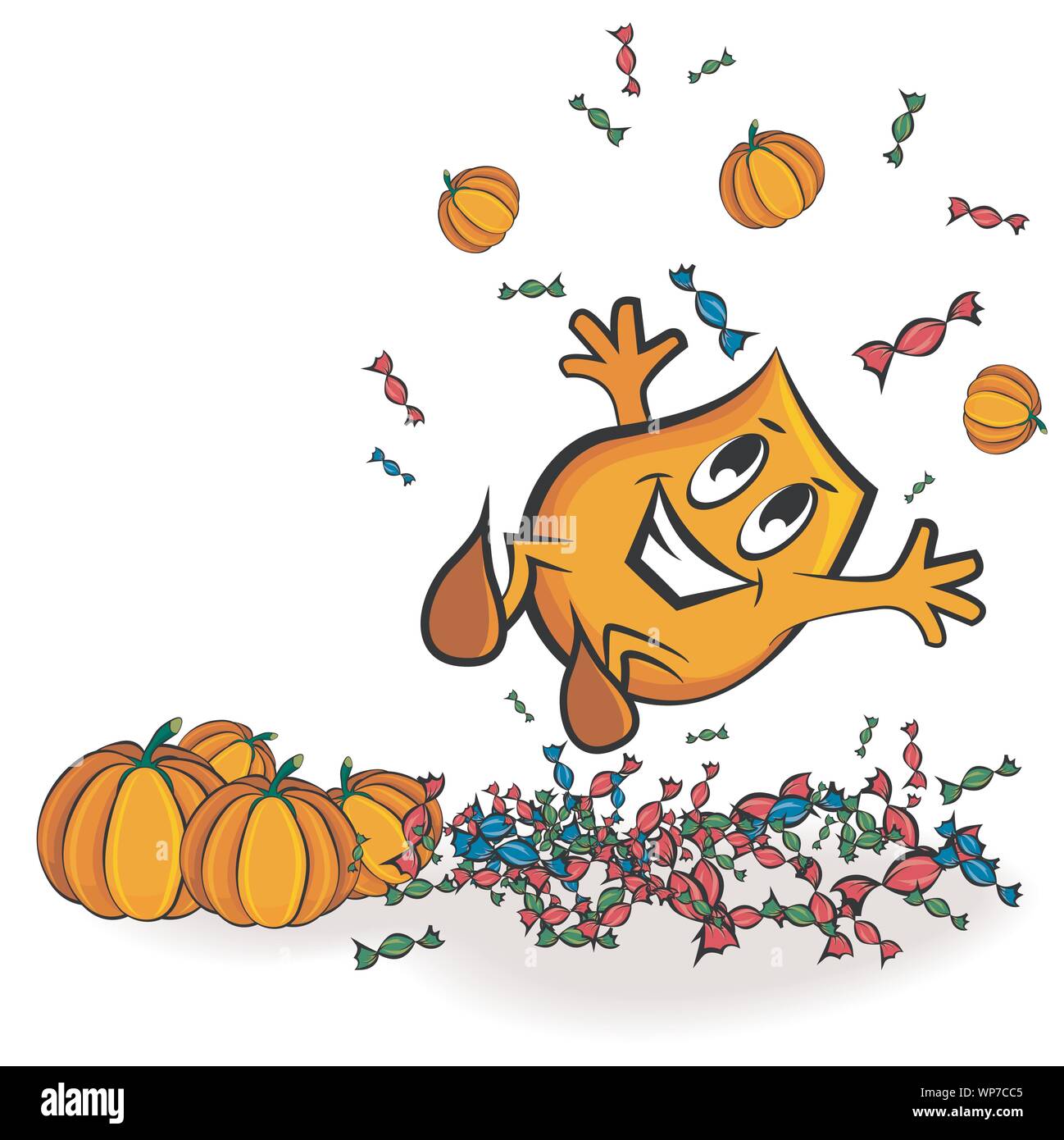 Jumping for treat Stock Vector Images - Alamy
