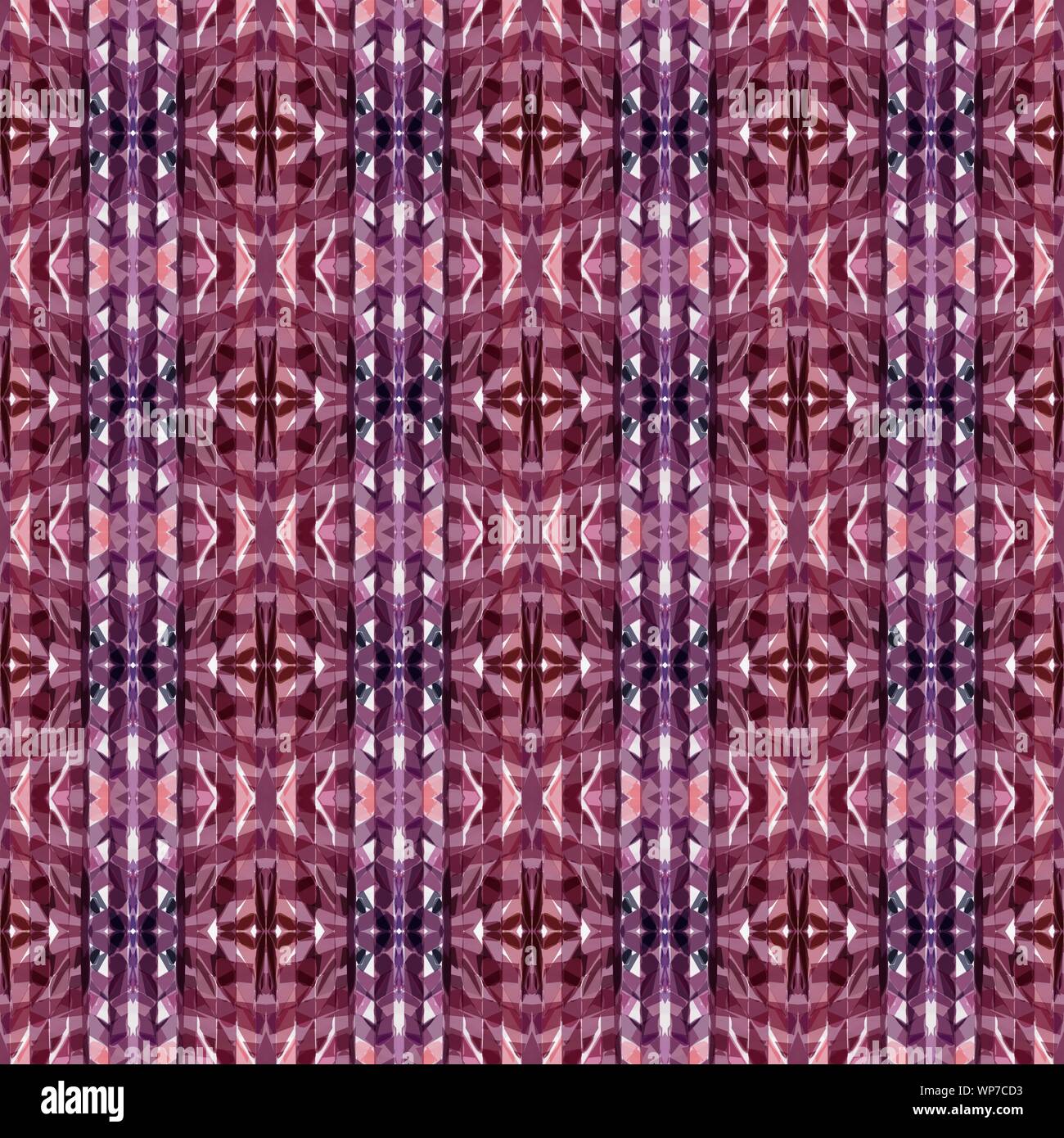 repeatable pattern with dark moderate pink, old mauve and light gray ...