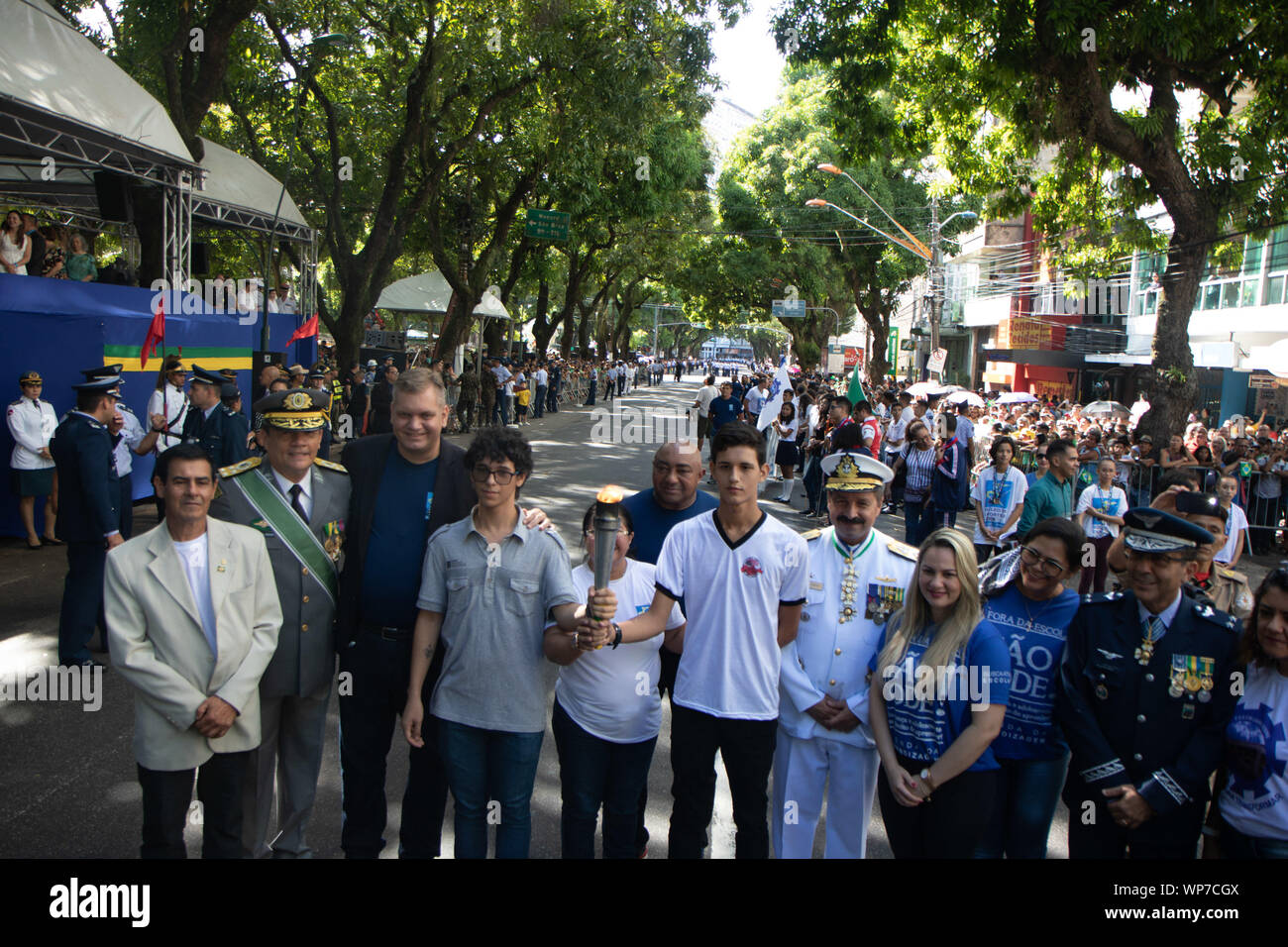BELÉM, PA - 07.09.2019: DESFILE CIVICO MILITAR 2019 - The first Civic ...