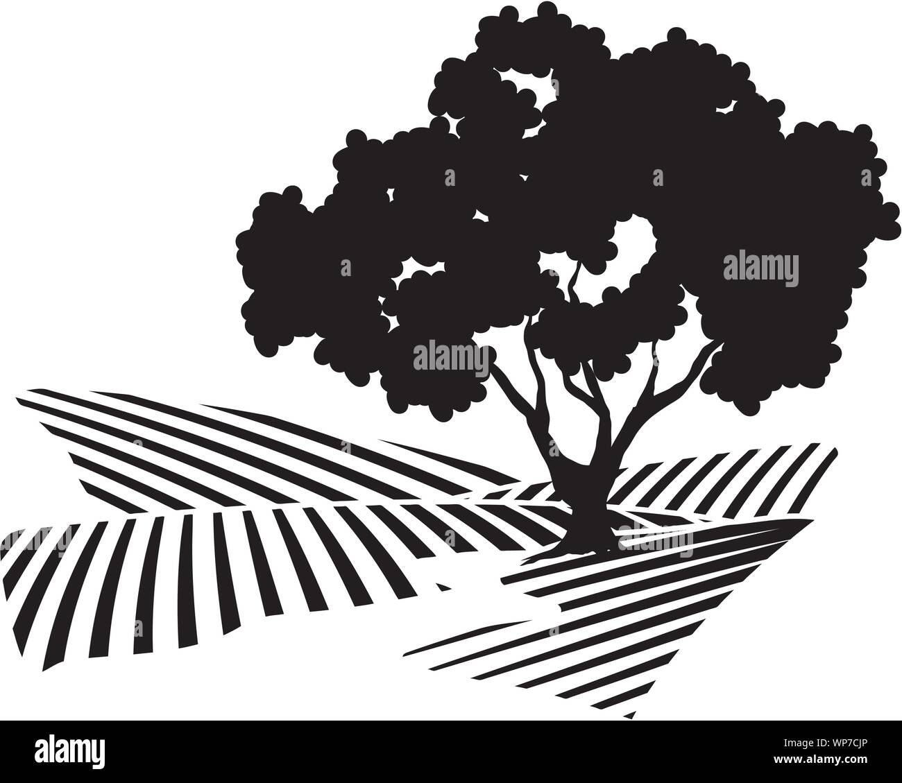 Land next to water Stock Vector Images - Alamy