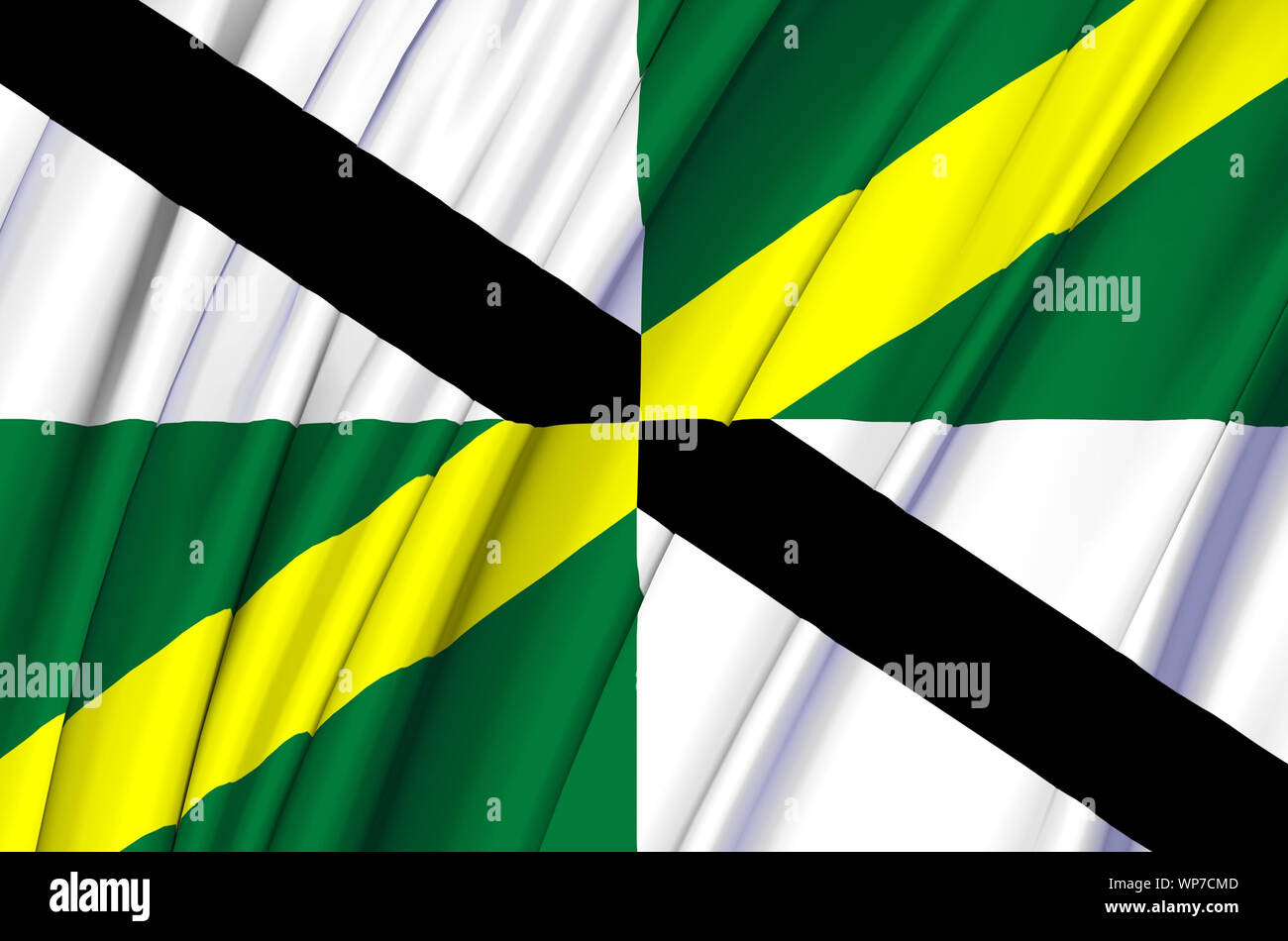 Monterey California waving flag illustration. Regions and Cities of the ...