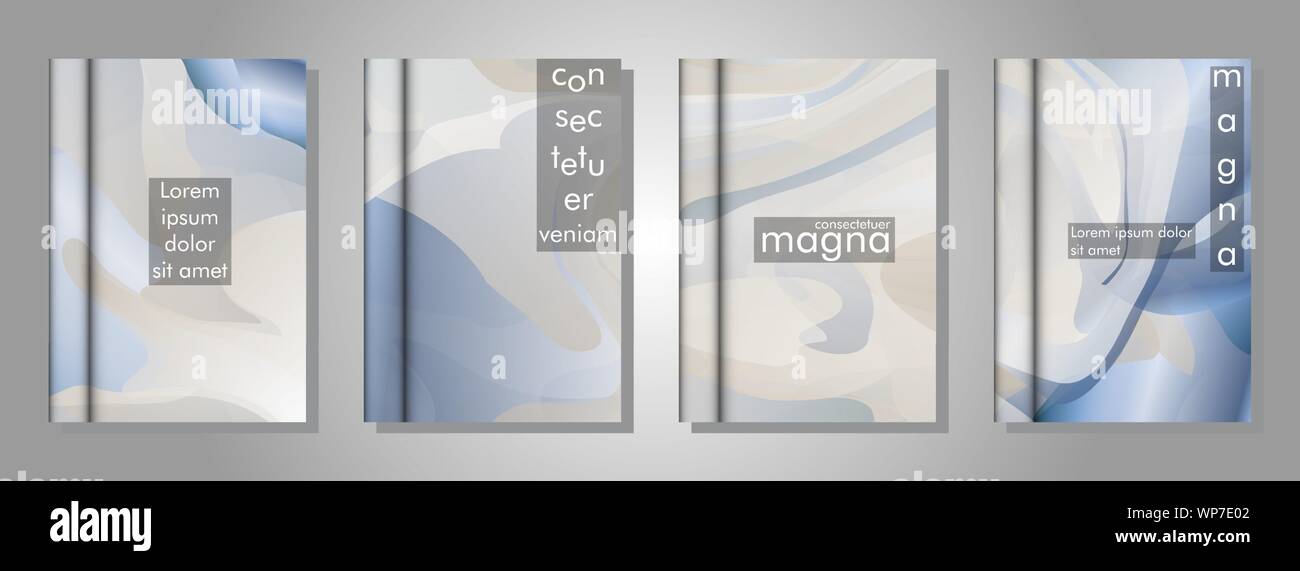 book collection with abstract liquid patterns as background. suitable ...