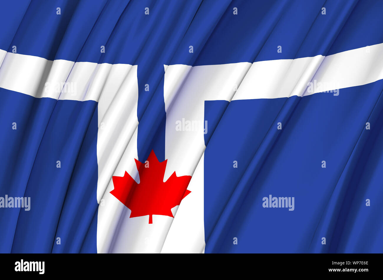 Toronto Flag waving flag illustration. States, cities and Regions of ...
