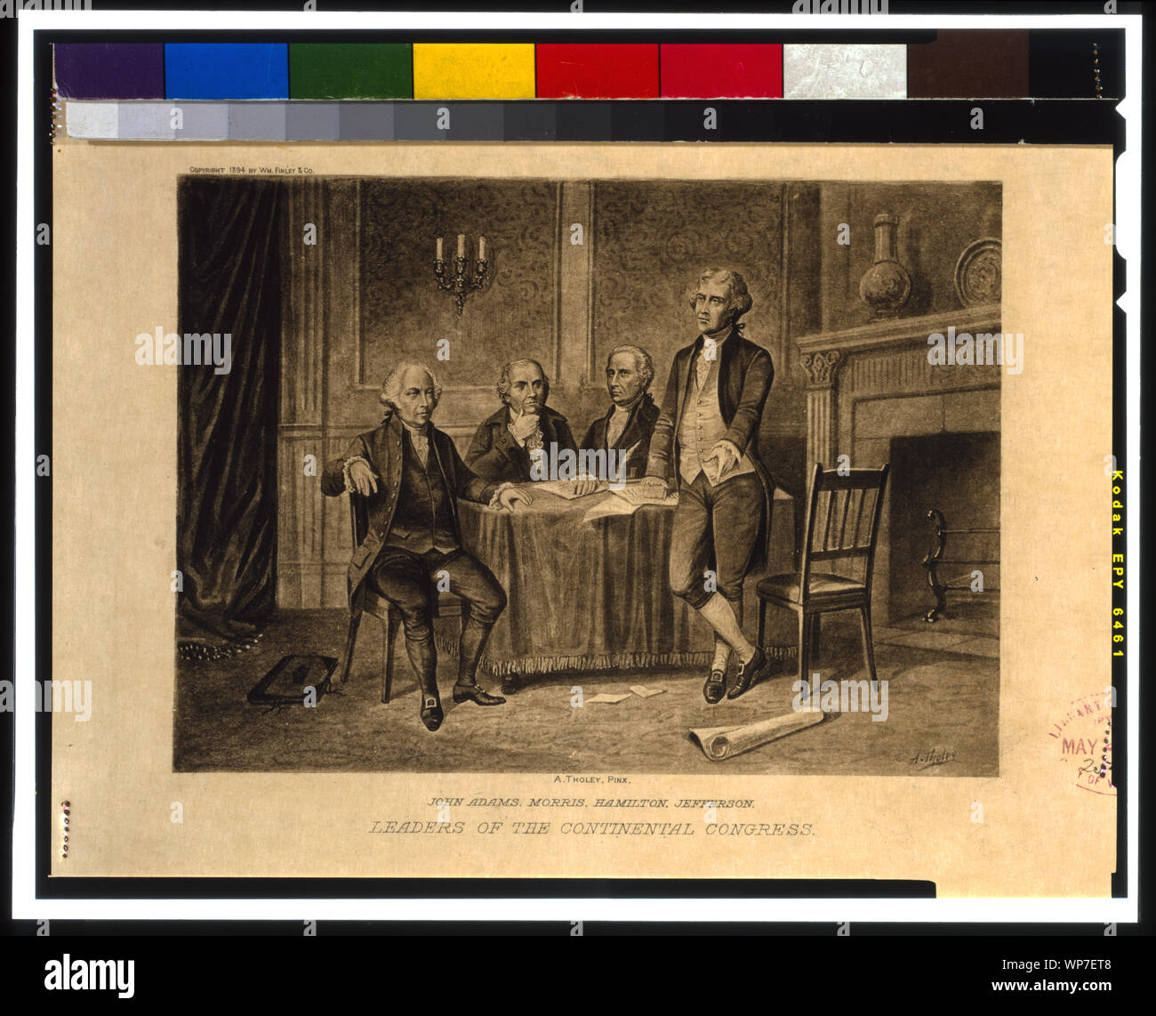 Leaders of the continental congress hi-res stock photography and images ...