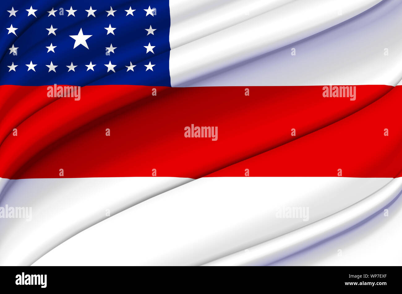 Amazonas waving flag illustration. Brazilian states. Perfect for ...