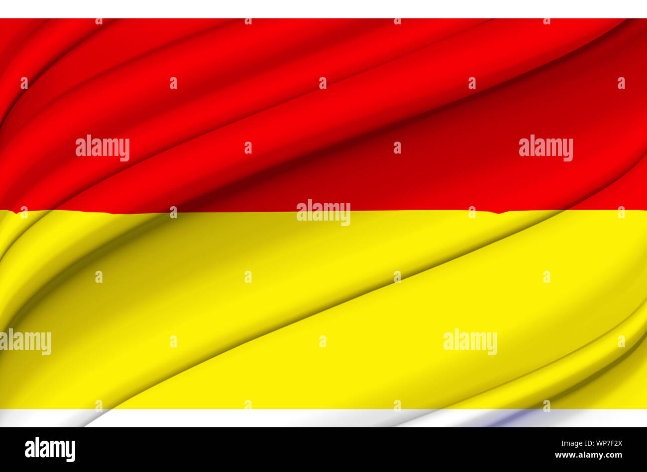 Azuay waving flag illustration. Regions of Ecuador. Perfect for ...