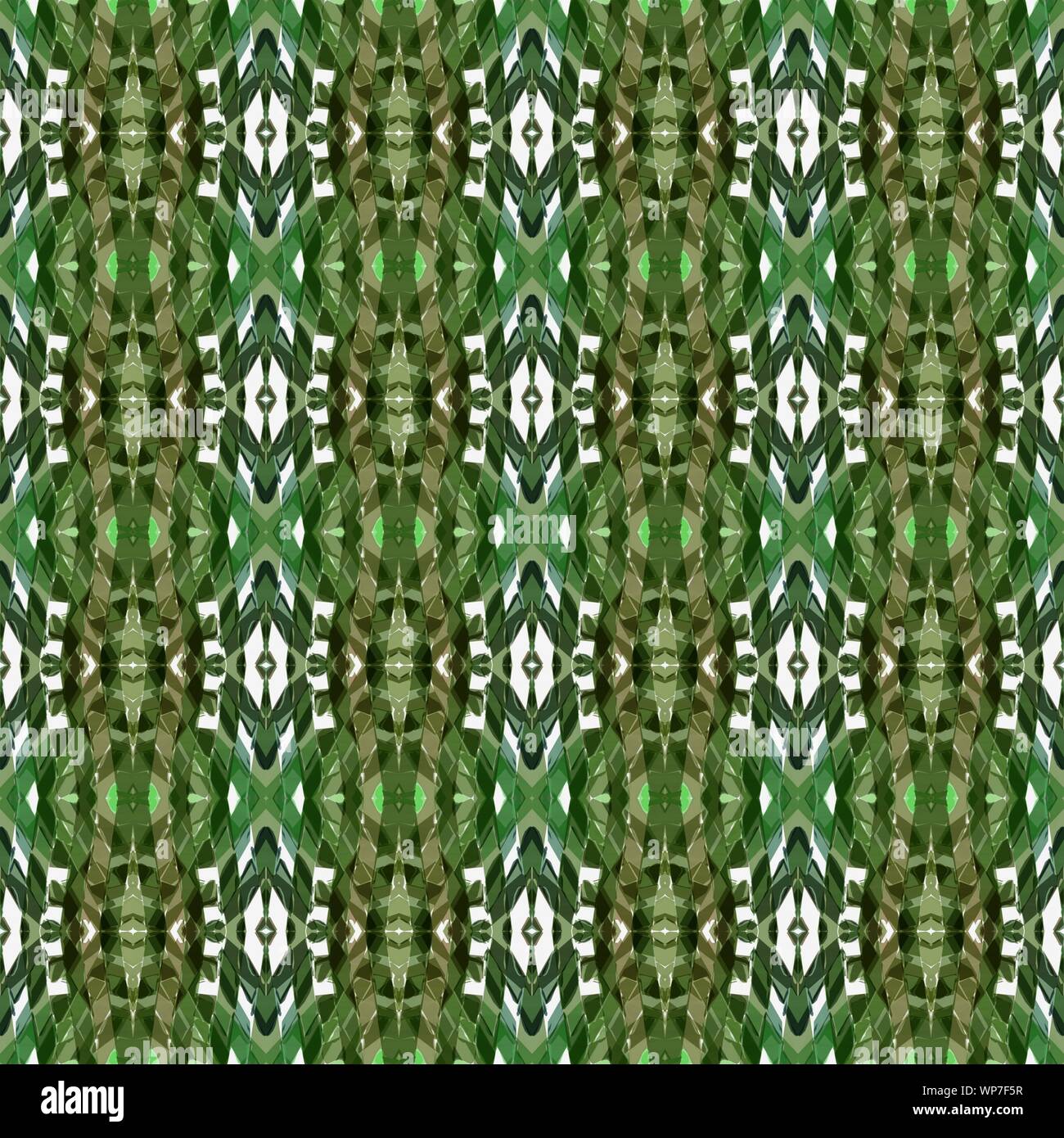 repeatable pattern with dark olive green, linen and gray gray colors ...