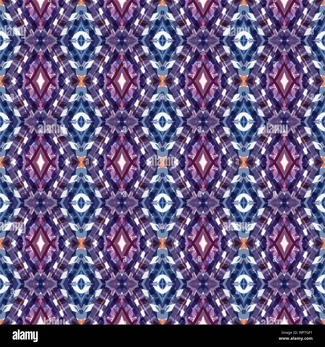 repeatable pattern with dark slate blue, misty rose and light slate ...