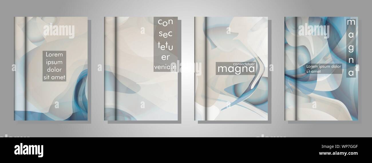 book collection with abstract liquid patterns as background. suitable ...