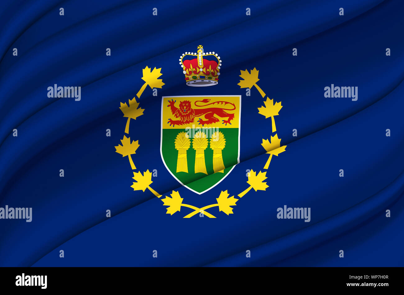 Saskatchewan Coat Of Arms Coloring Page