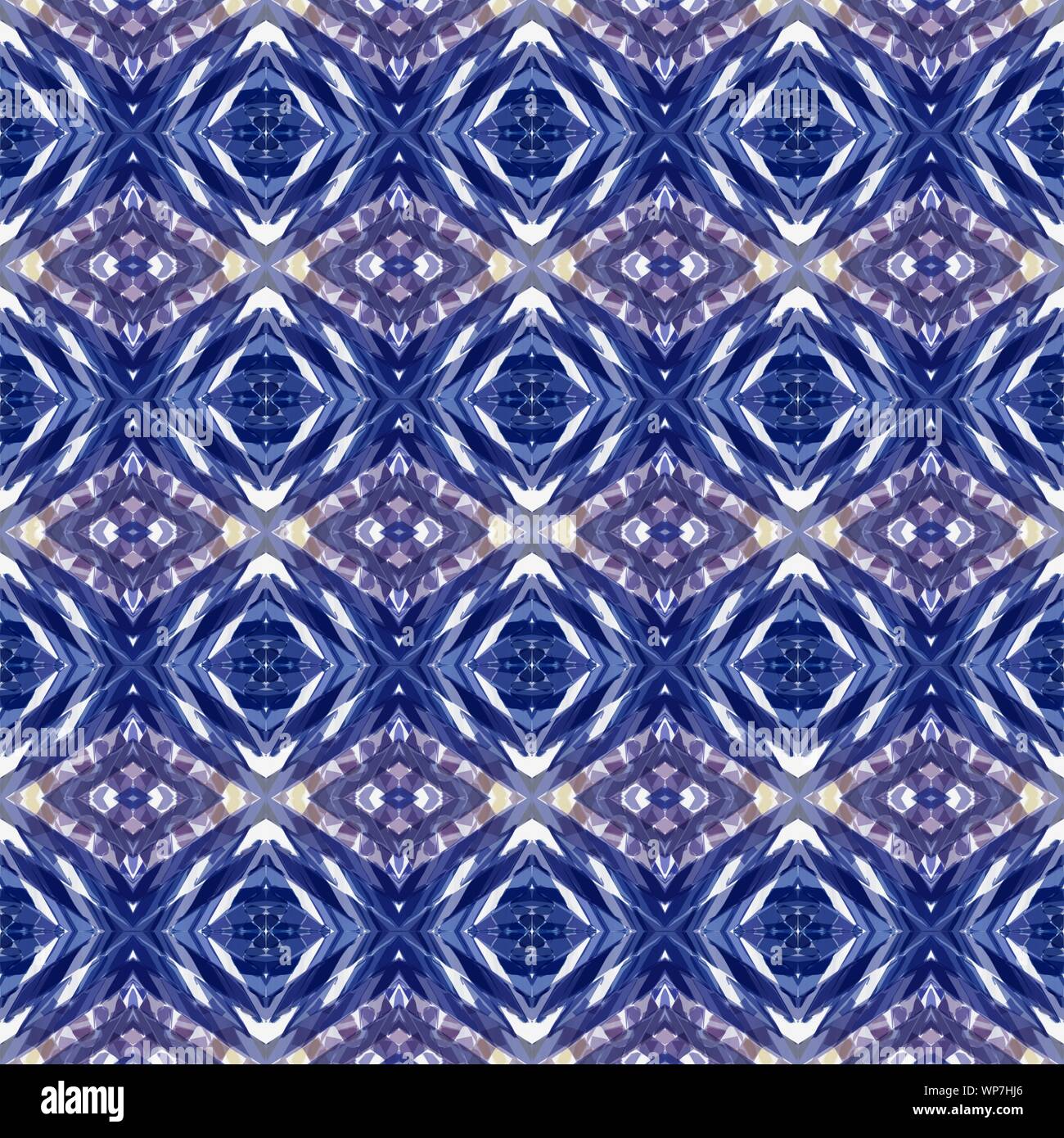 seamless repeating pattern with dark slate blue, lavender and light ...