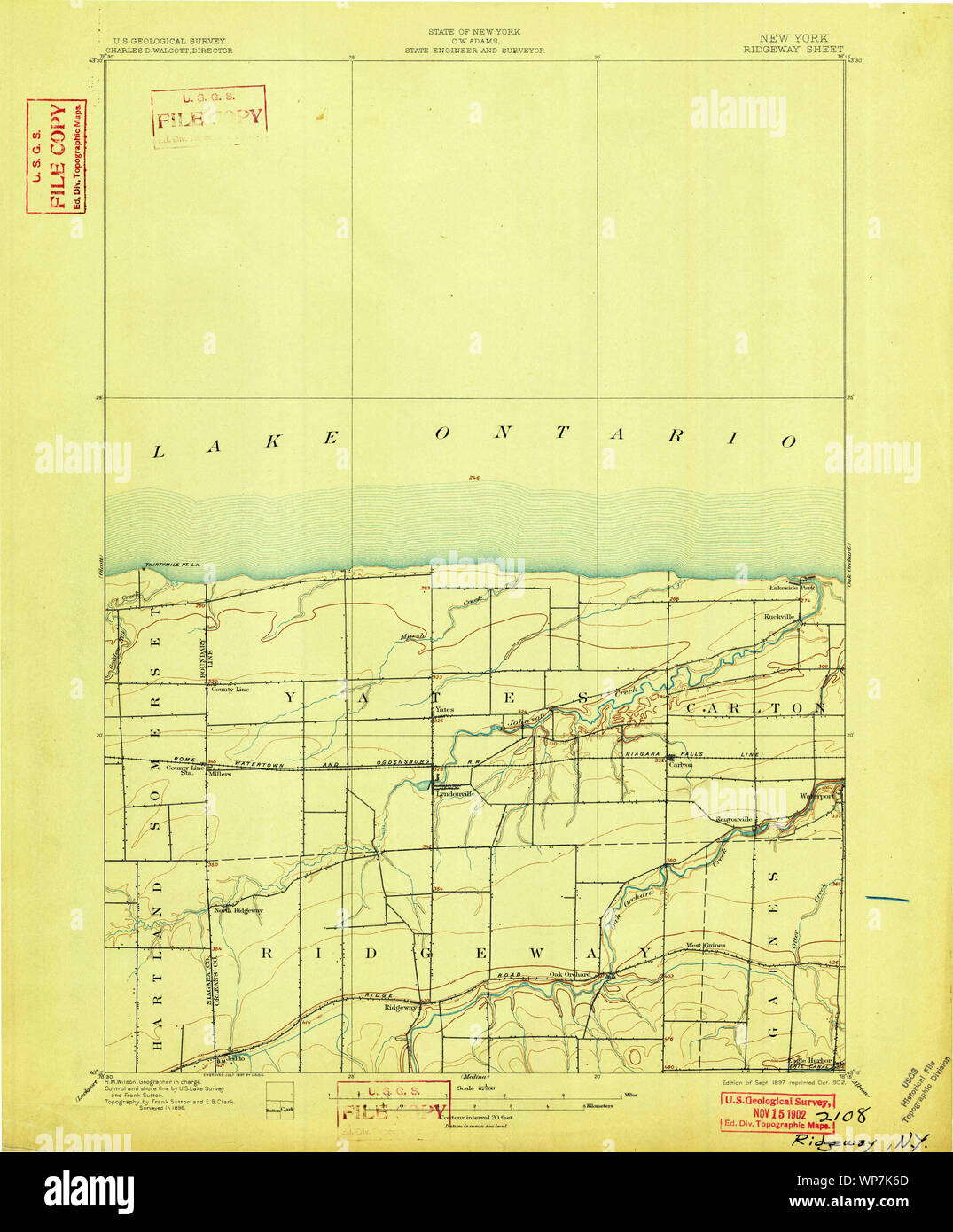 Ridgeway map hi-res stock photography and images - Alamy