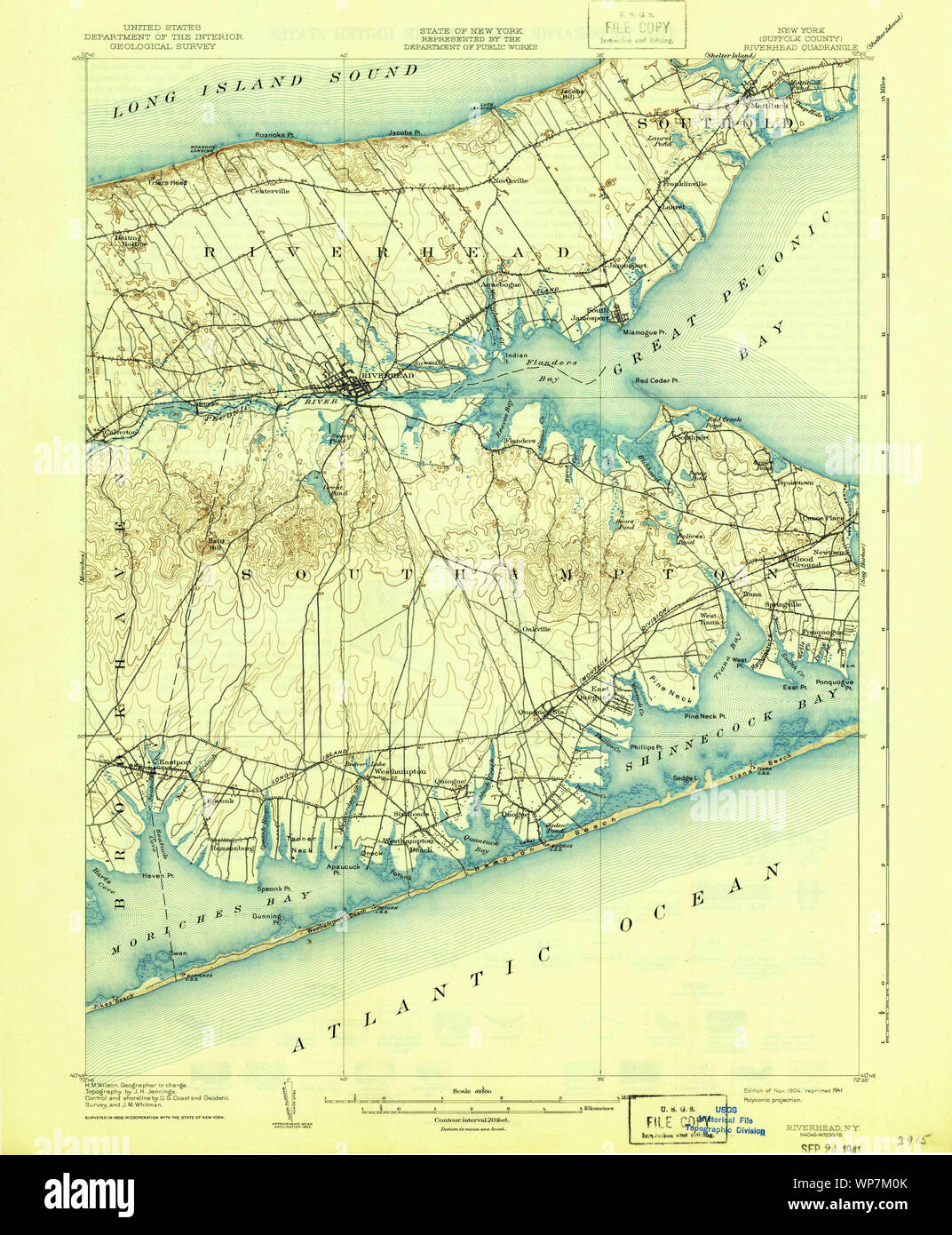 Map of riverhead hi-res stock photography and images - Alamy