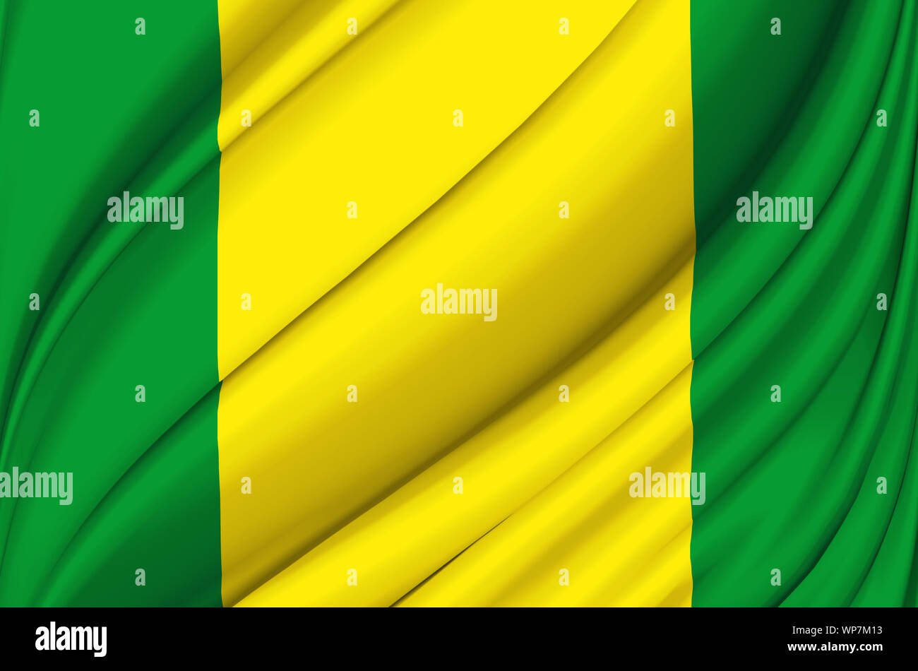 El Oro waving flag illustration. Regions of Ecuador. Perfect for ...