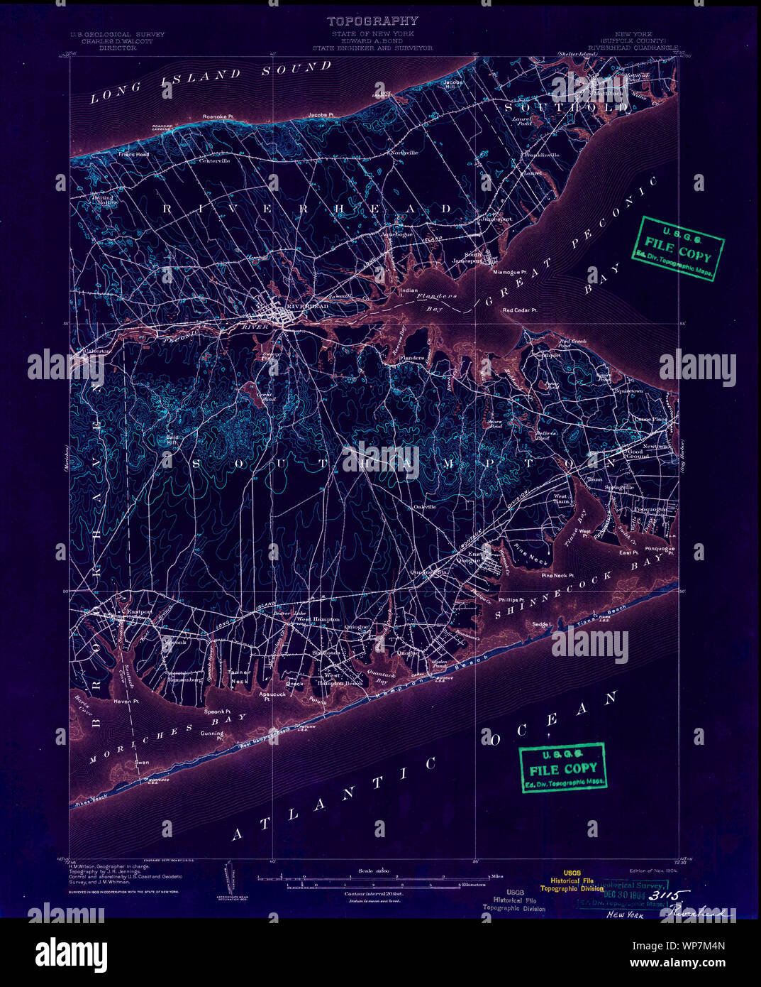 Map of riverhead hi-res stock photography and images - Alamy