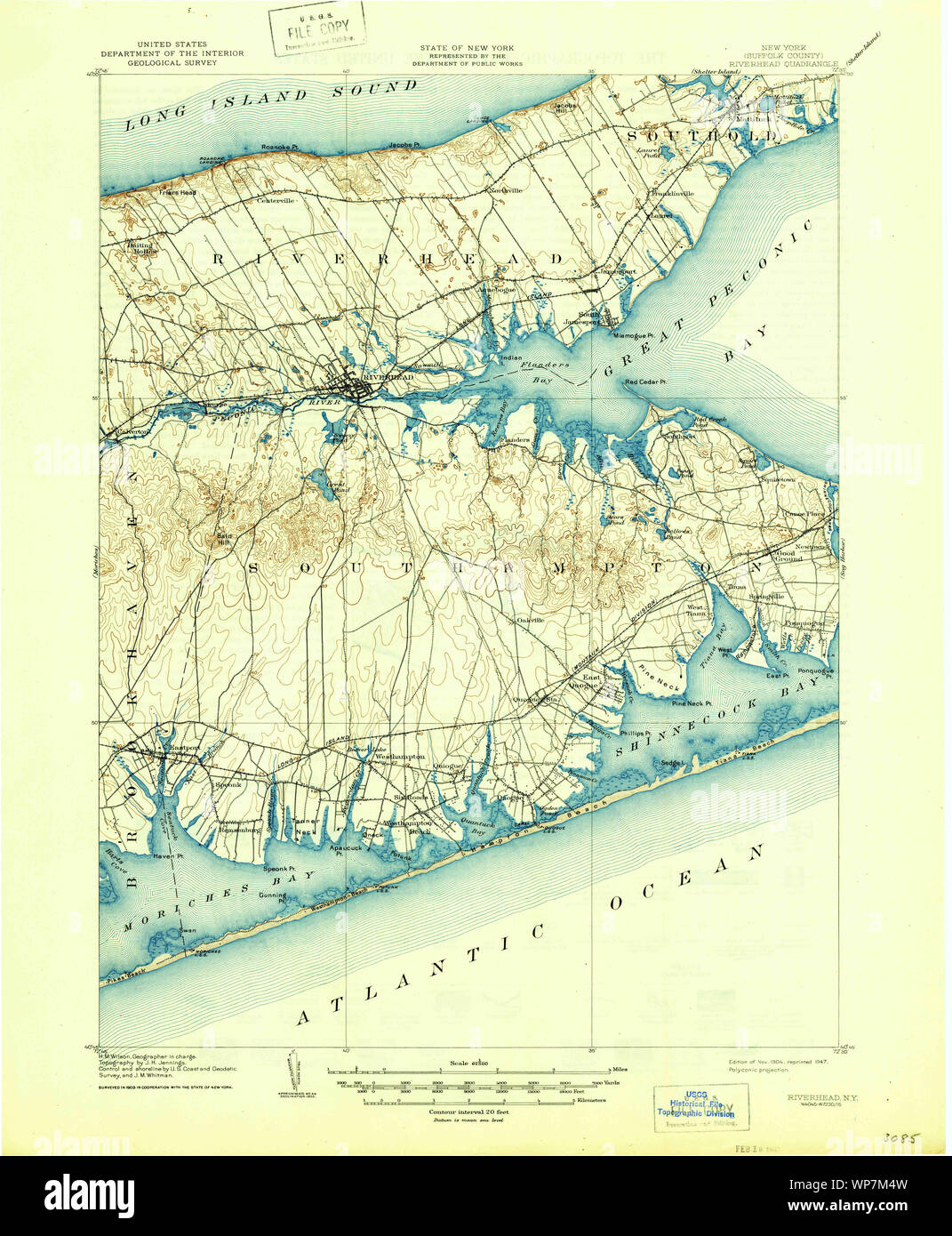 Map of riverhead hi-res stock photography and images - Alamy