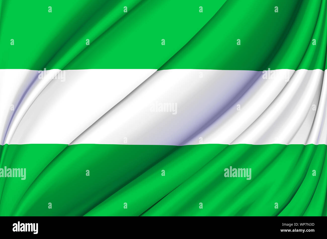 Los Rios waving flag illustration. Regions of Ecuador. Perfect for ...