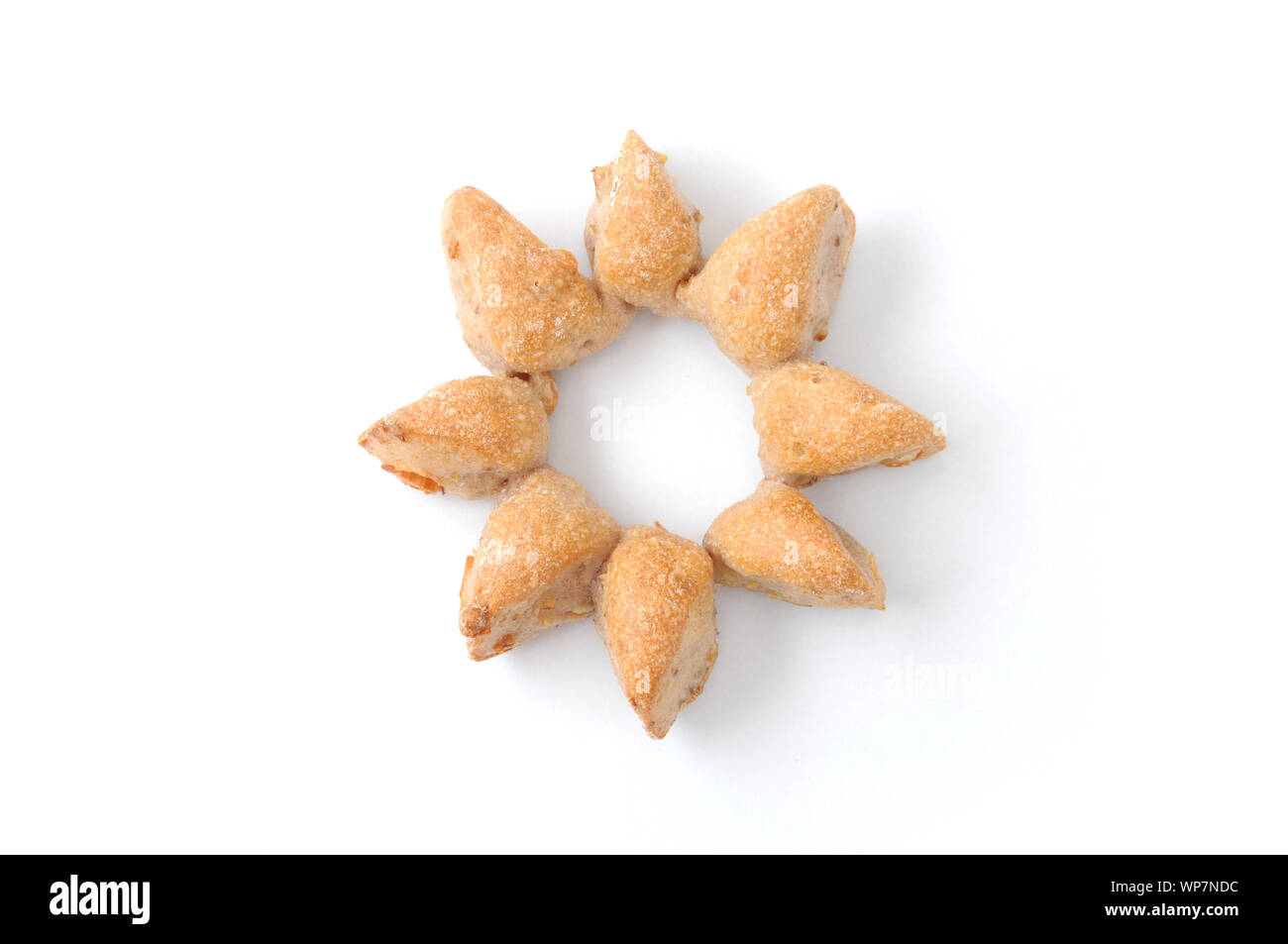 sun bread isolated on white background Stock Photo - Alamy