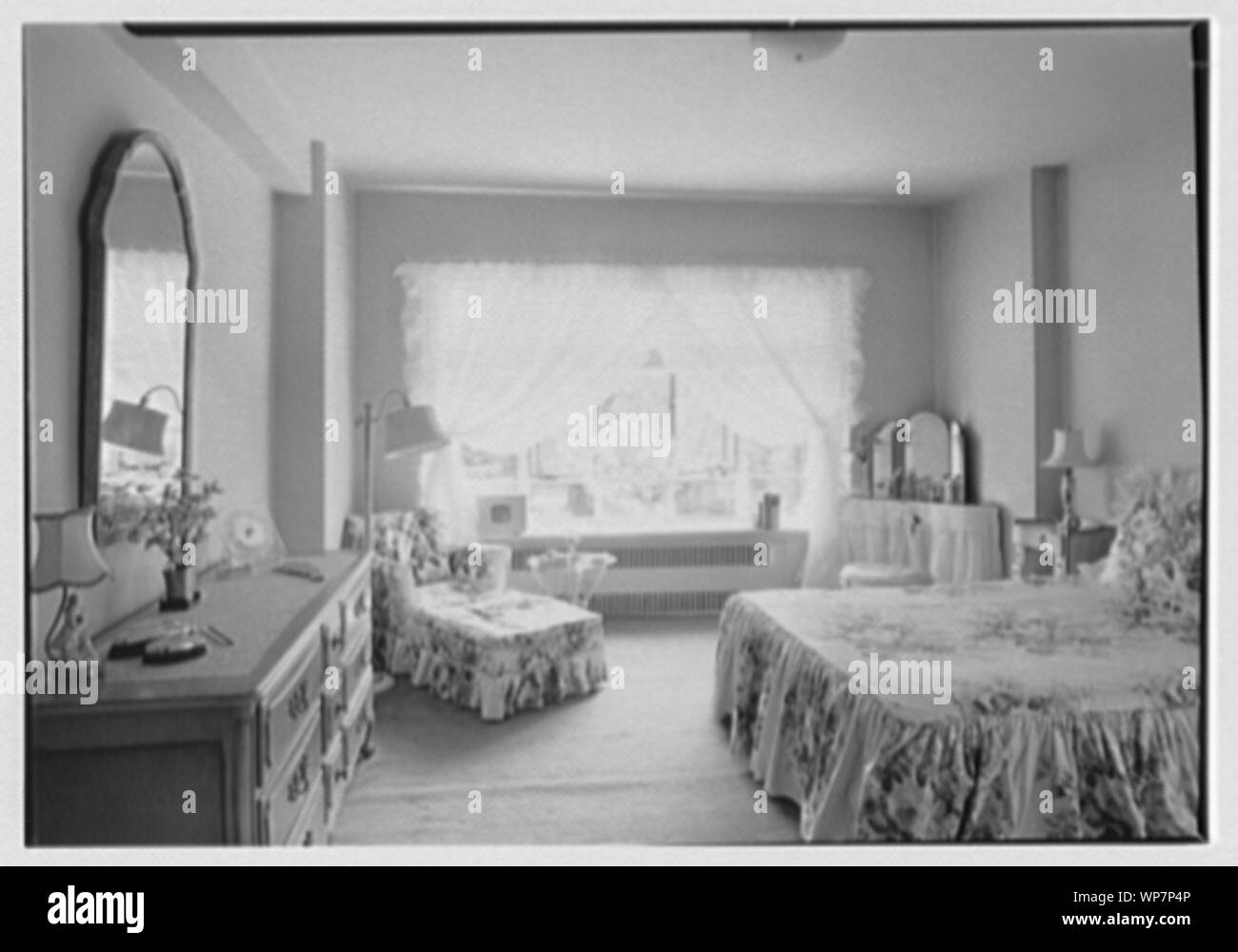 Public apartments building Black and White Stock Photos & Images - Alamy