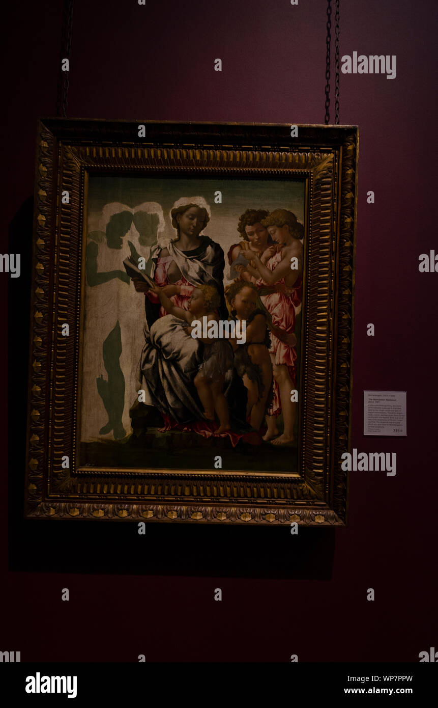 The Madonna and Child with St John and Angels, also known as The ...