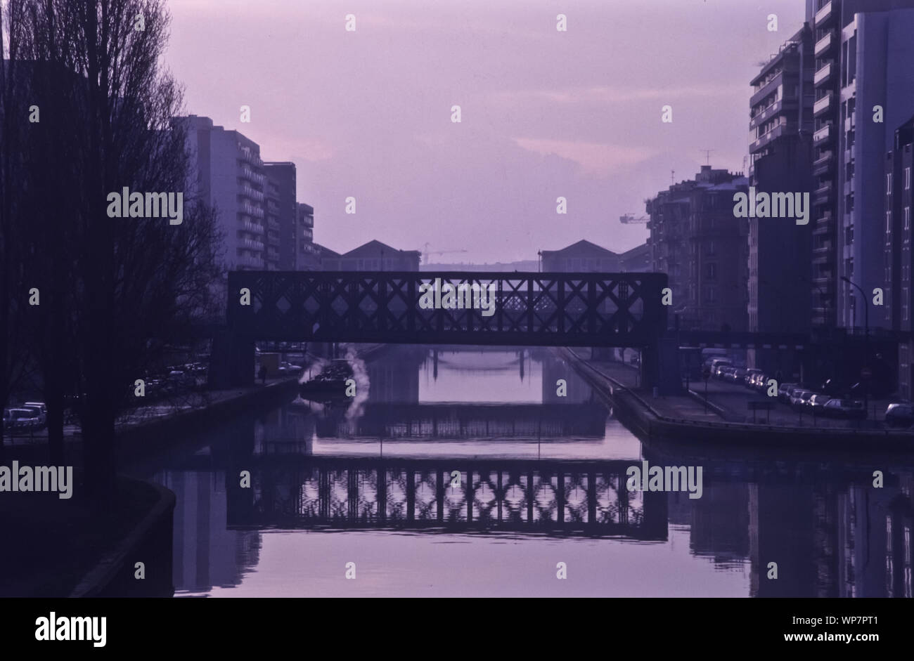 Paris, Canal St Martin - Paris, St Martin Channel Stock Photo - Alamy