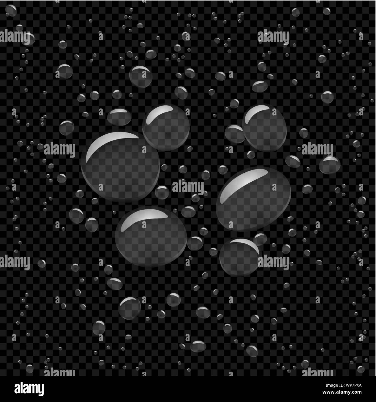Air bubbles under water Stock Vector Images - Alamy