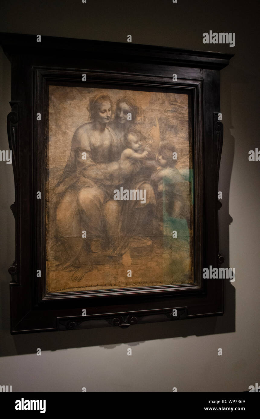 The Virgin and Child with Saint Anne and Saint John the Baptist ...