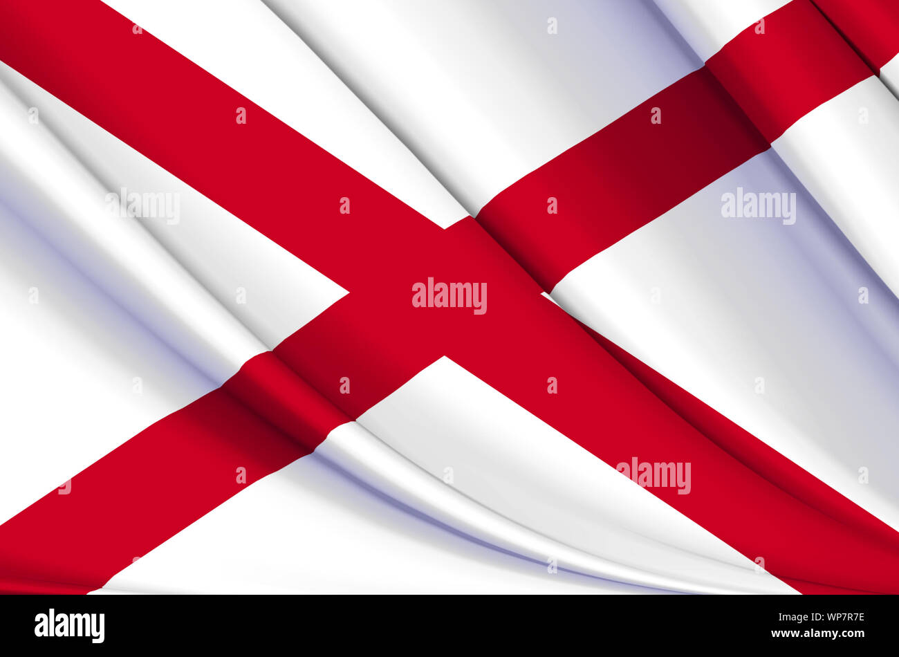Alabama waving flag illustration. US states. Perfect for background and ...