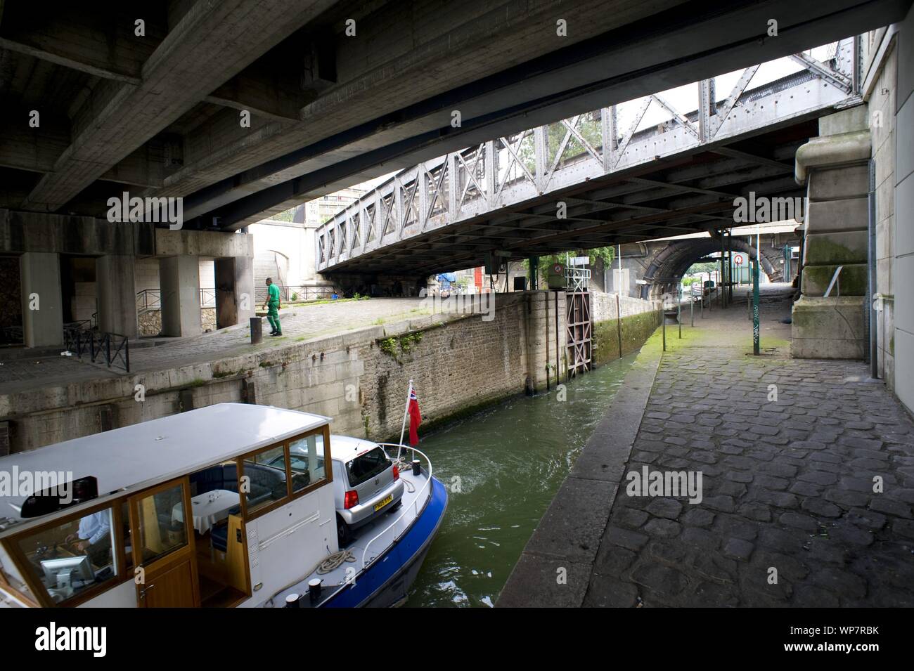 Paris, Canal St Martin Stock Photo - Alamy