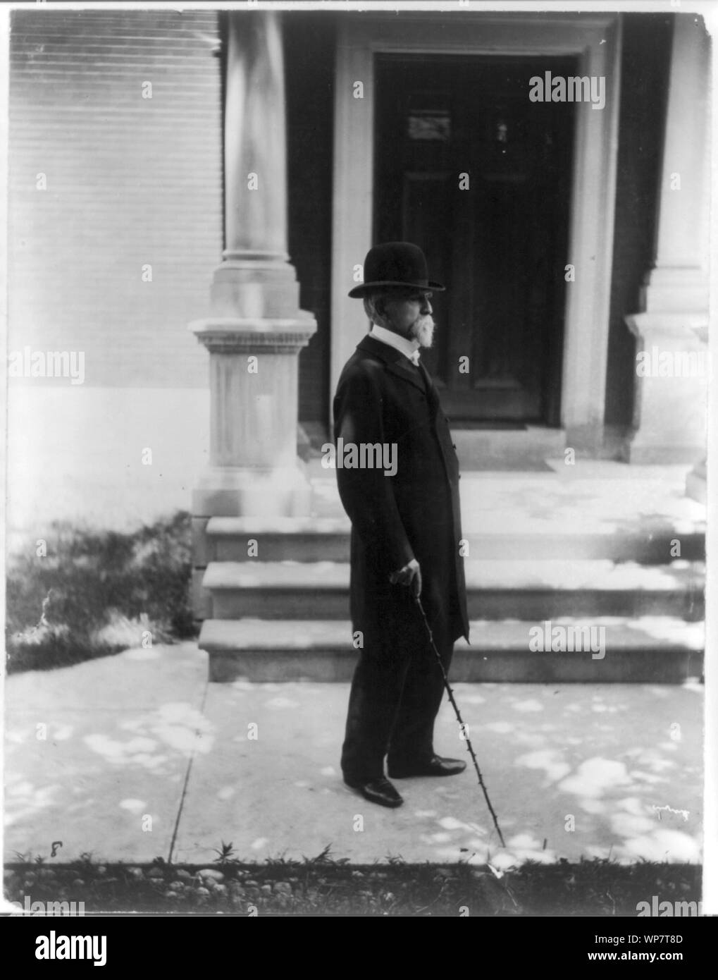Lew Wallace, full portrait, walking, old age Stock Photo - Alamy
