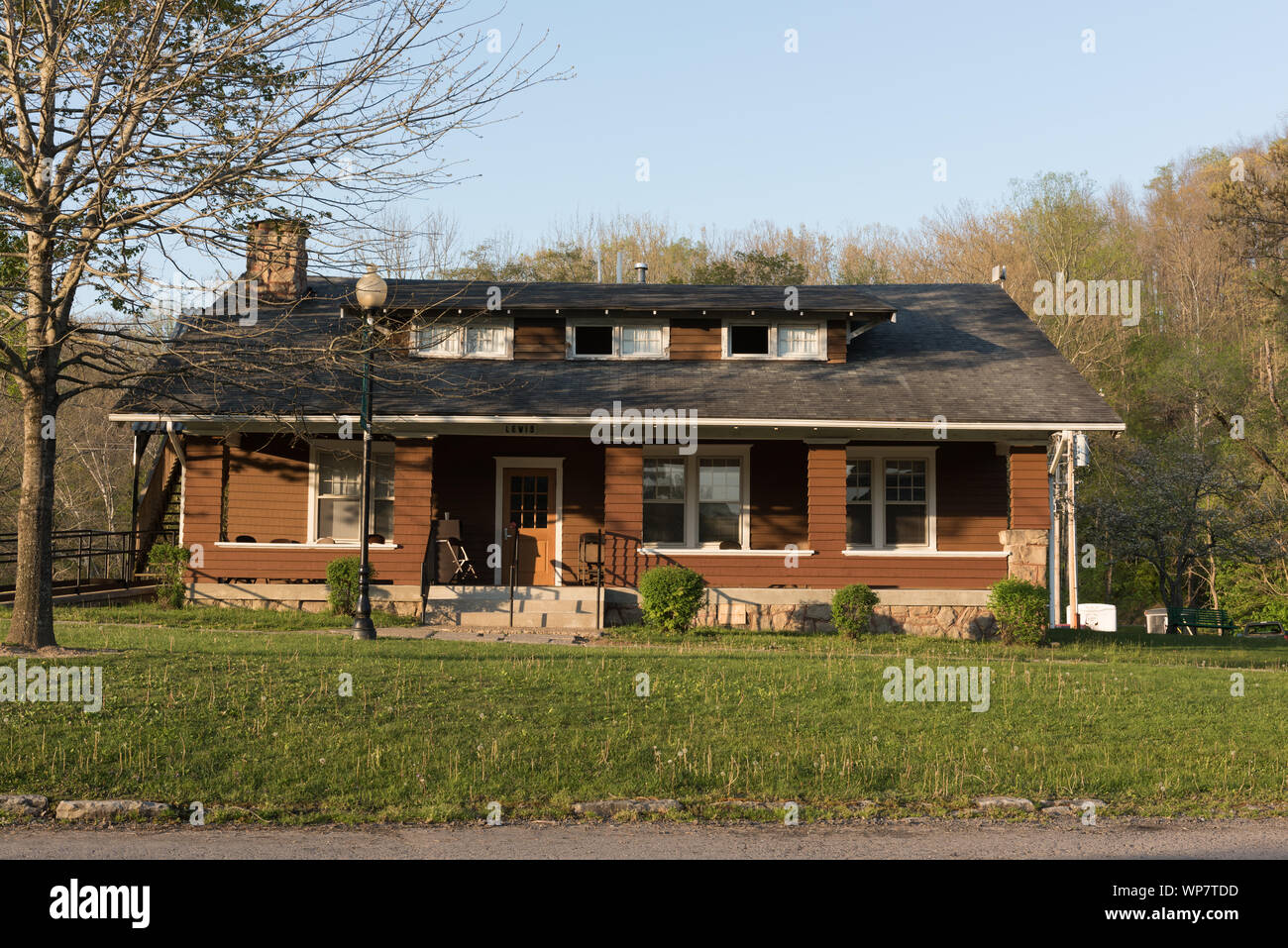 Lewis Cottage at the Jackson's Mill 4-H Camp Historic District, also ...
