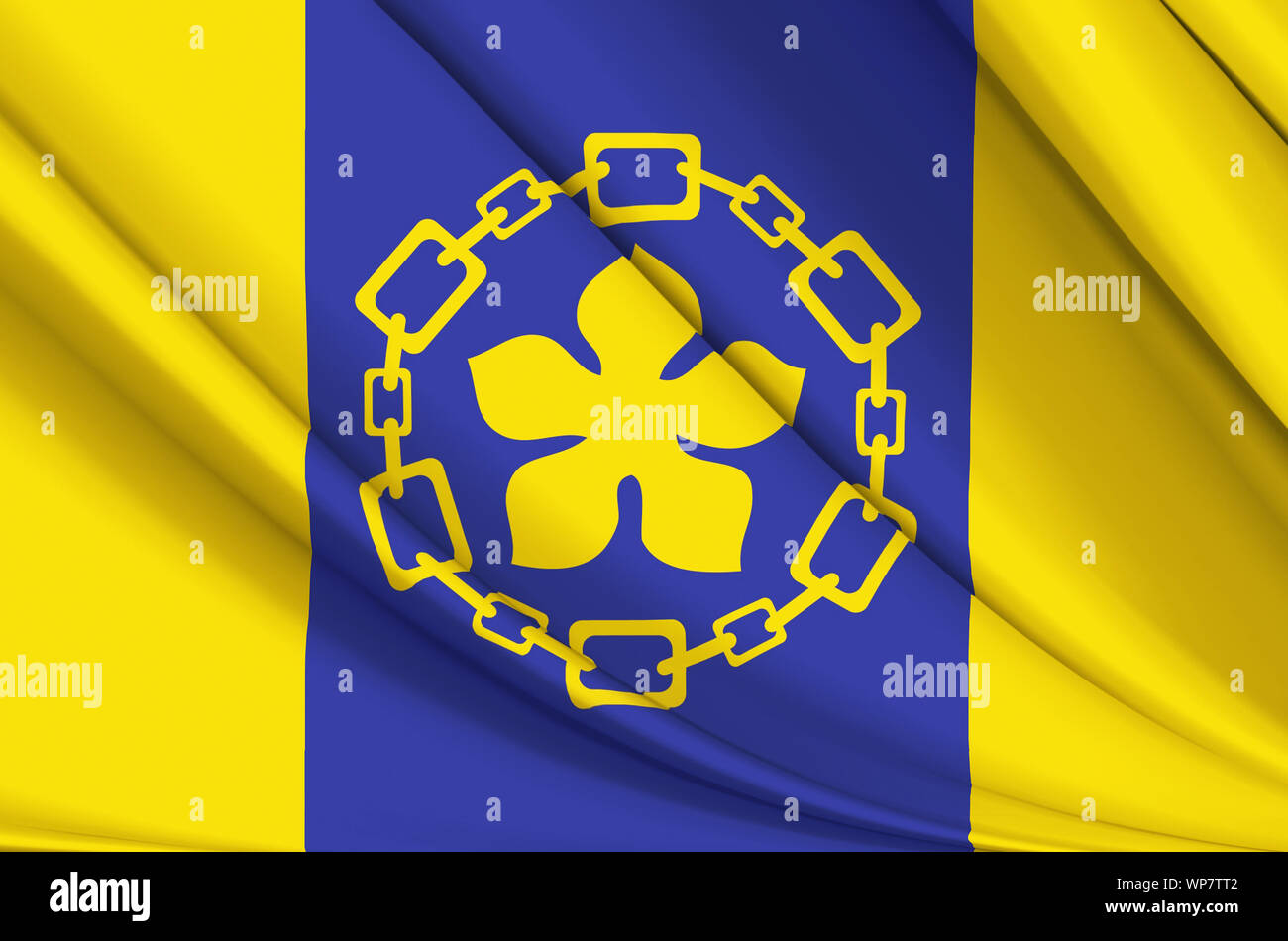 Hamilton waving flag illustration. States, cities and Regions of Canada ...