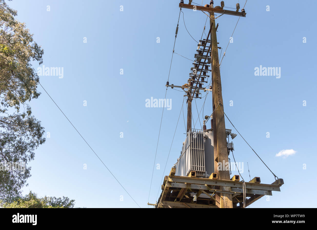Equipment used as a transmission network infrastructure. Power ...