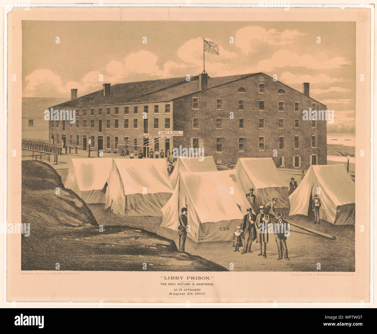 Libby prison hi-res stock photography and images - Alamy