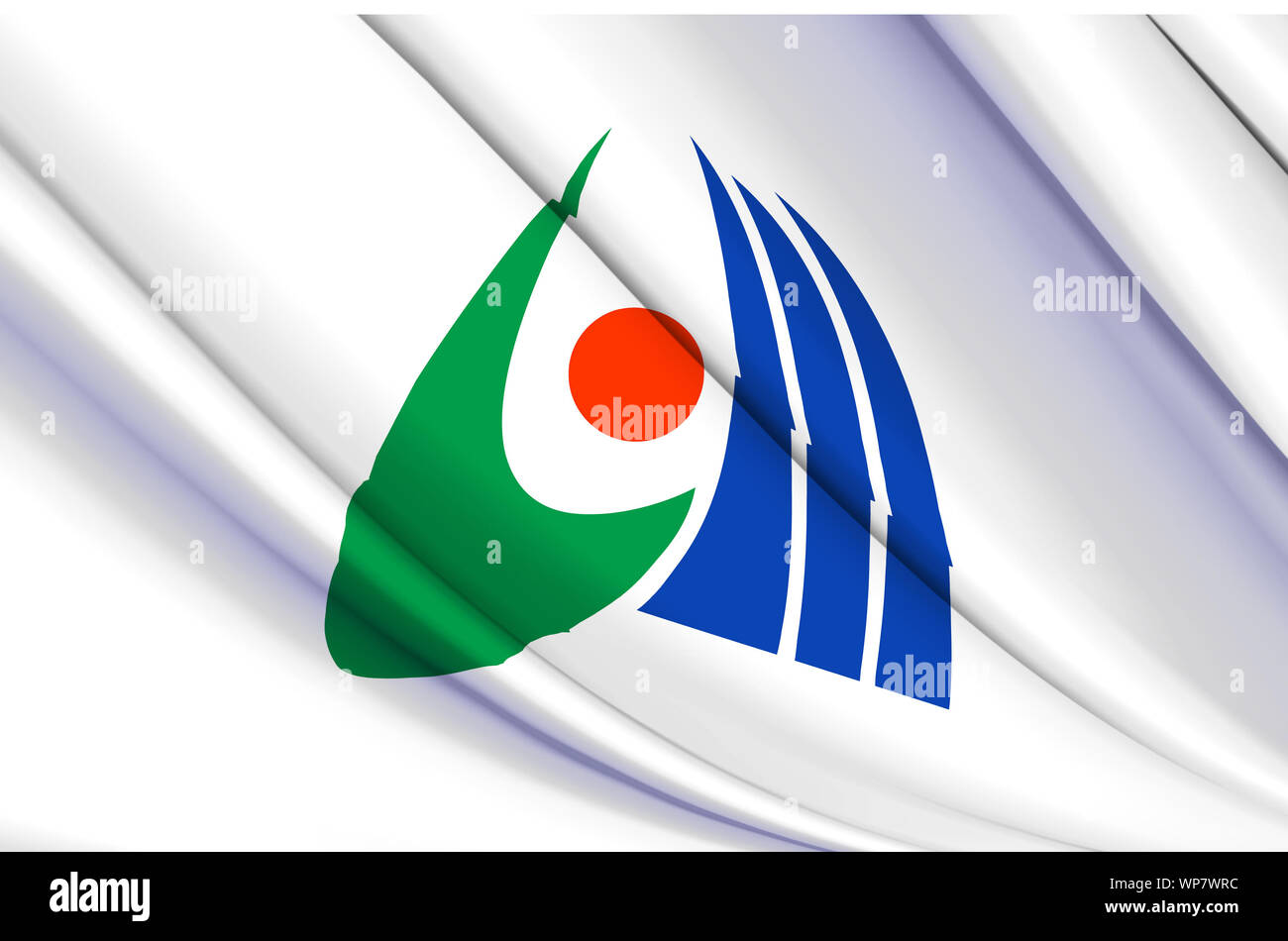 Mukawa flag hi-res stock photography and images - Alamy