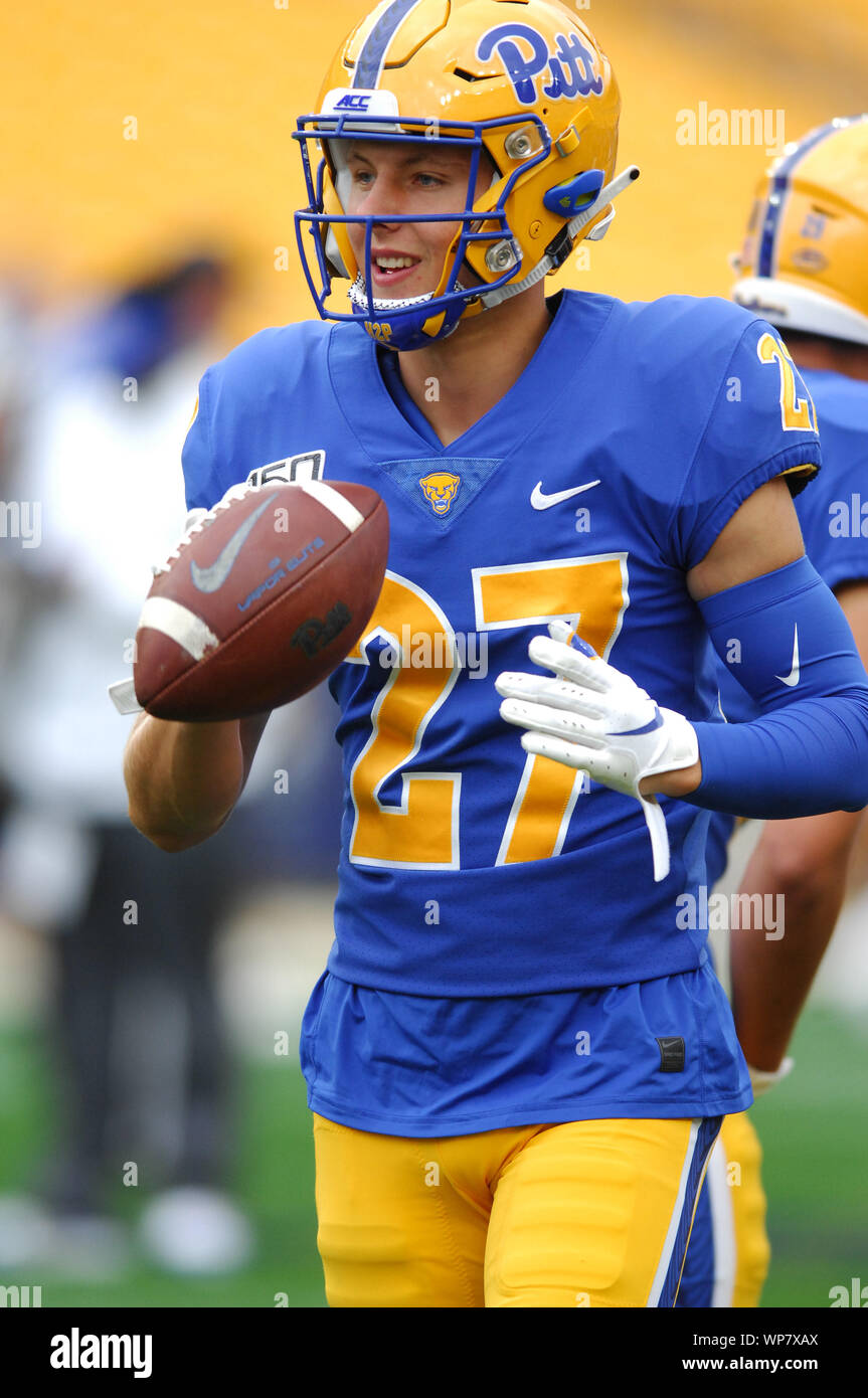 Pittsburgh, PA, USA. 7th Sep, 2019. Gavin Thomson #27 during the Pitts ...