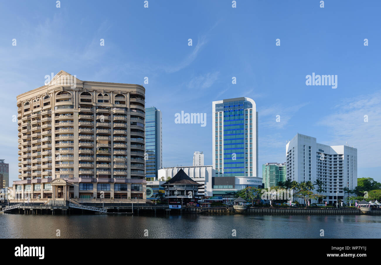 Kuching, Sarawak / Malaysia - July 29, 2019: Kuching Waterfront ...