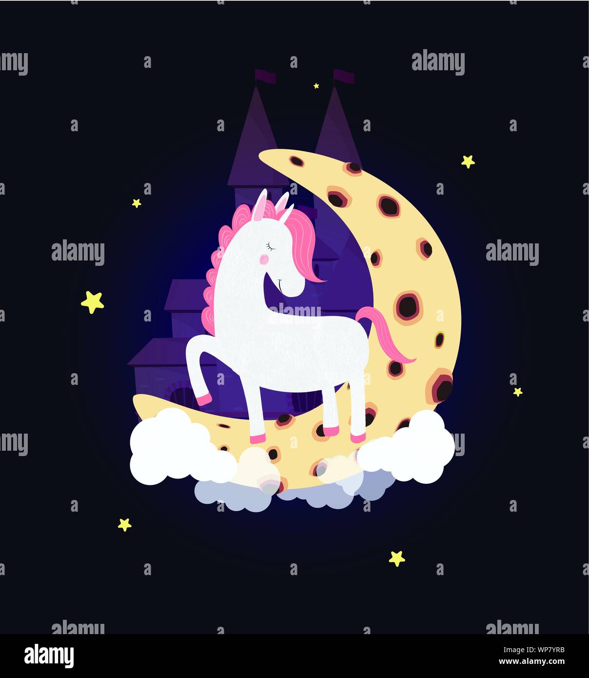 Dreaming child, sleep Stock Vector Images - Alamy