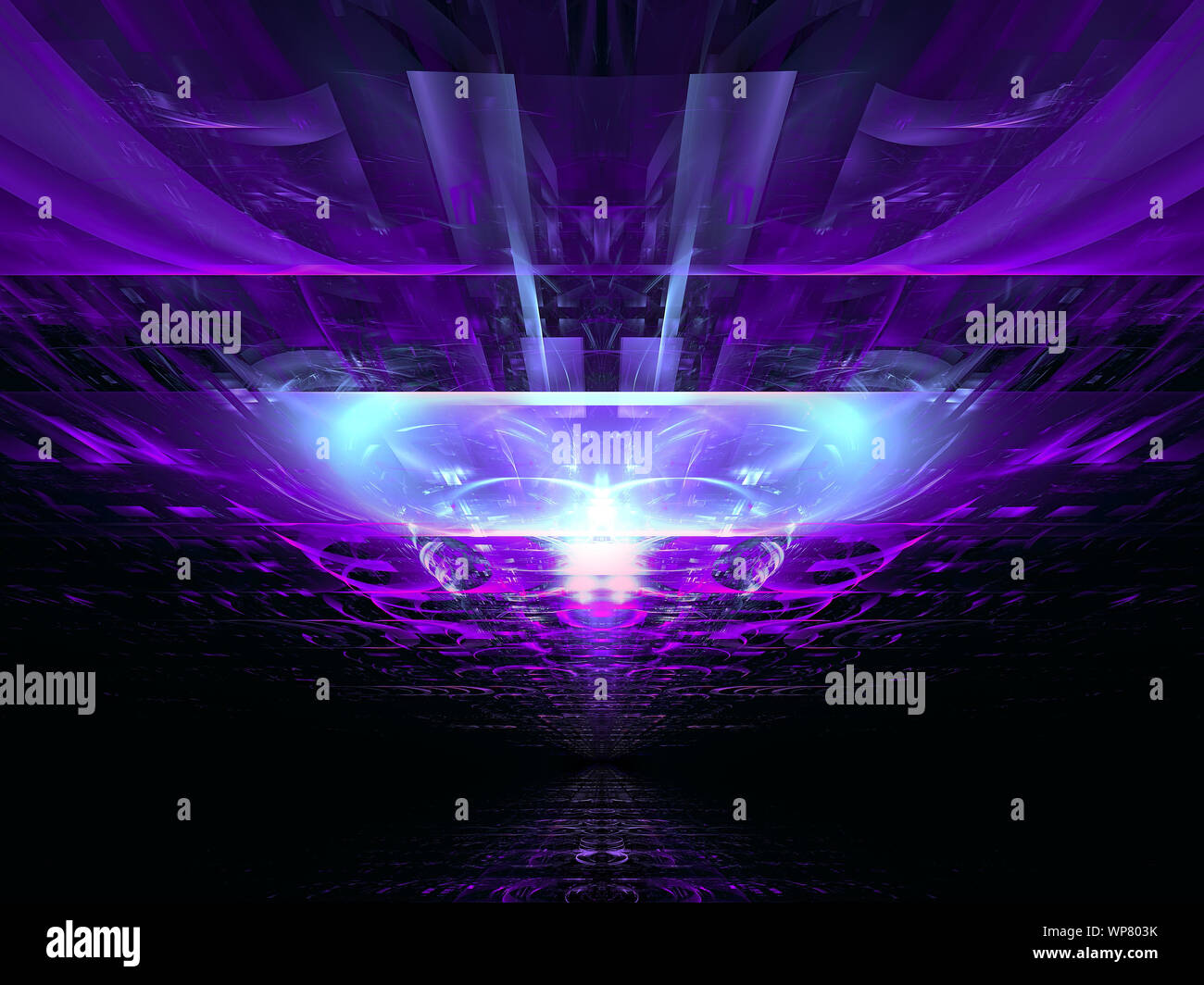 Abstract esoteric or sci fi background -digitally generated 3d ...