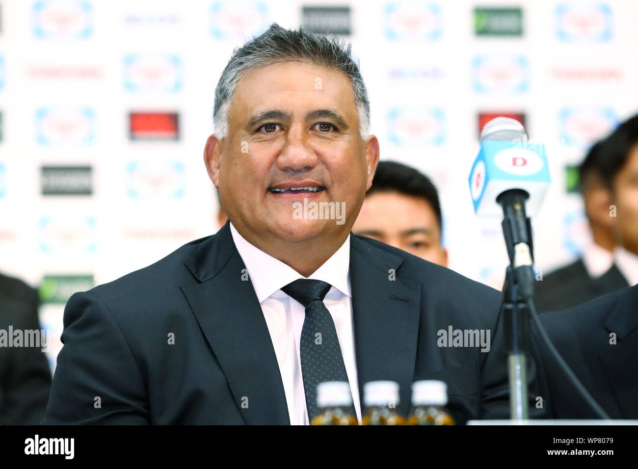 Tokyo, Japan. 7th Sep, 2019. Jamie Joseph (JPN) Rugby : Japan's rugby ...