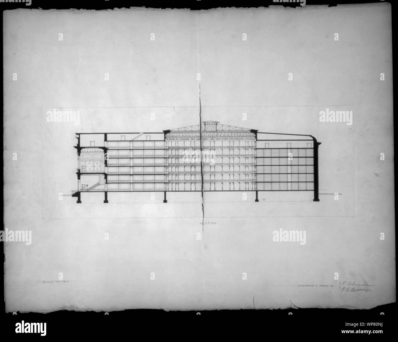 Library of Congress, Washington, D.C. Section Stock Photo - Alamy