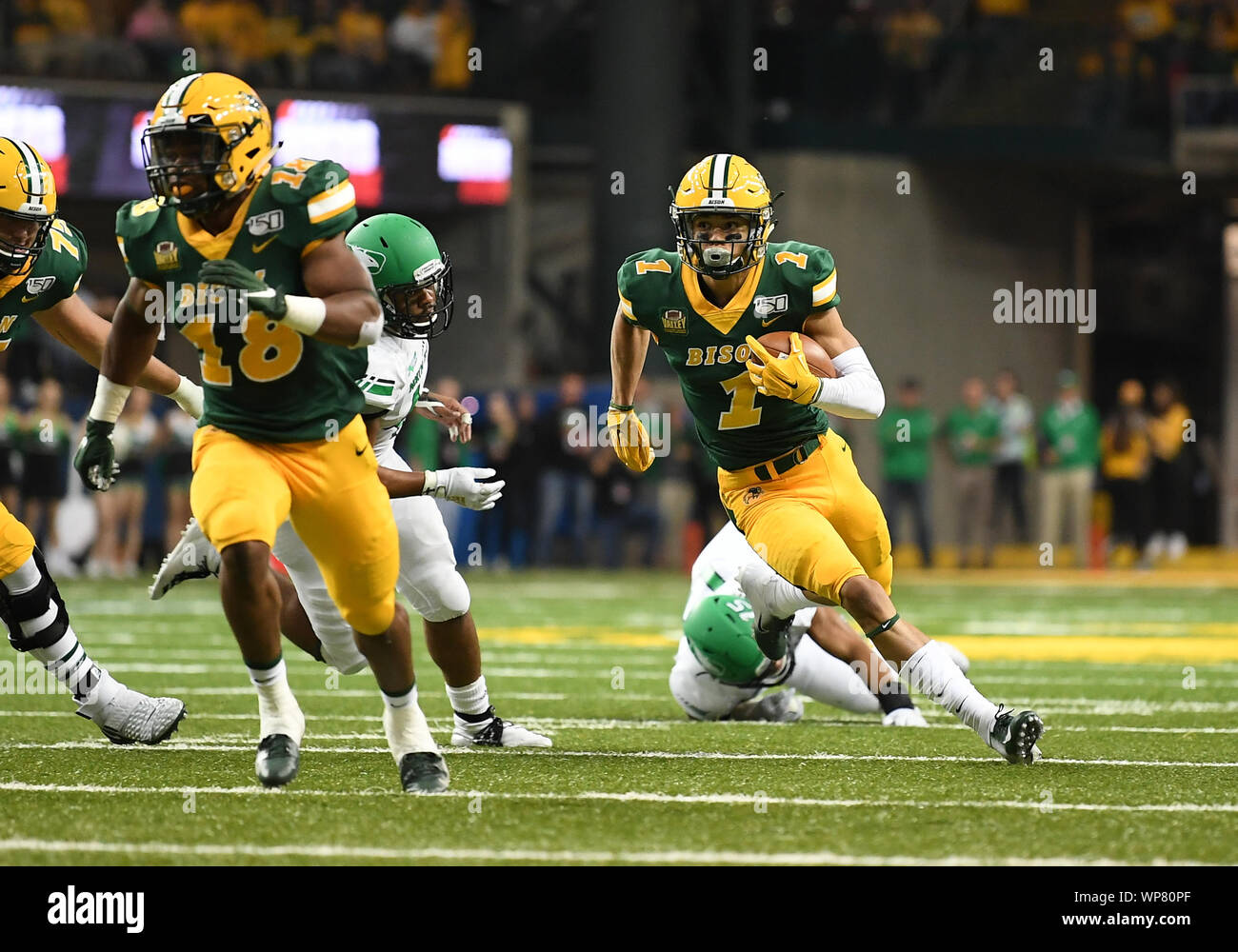 North dakota fighting hawks football hi-res stock photography and ...