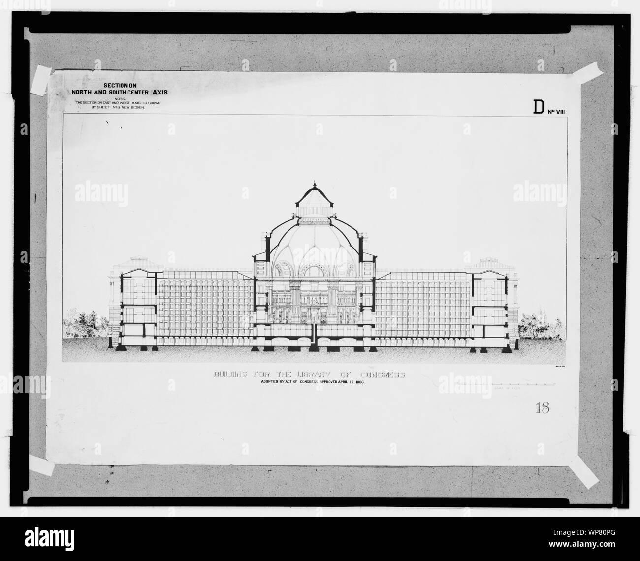 Library of Congress, Washington, D.C. Section, D series Stock Photo - Alamy