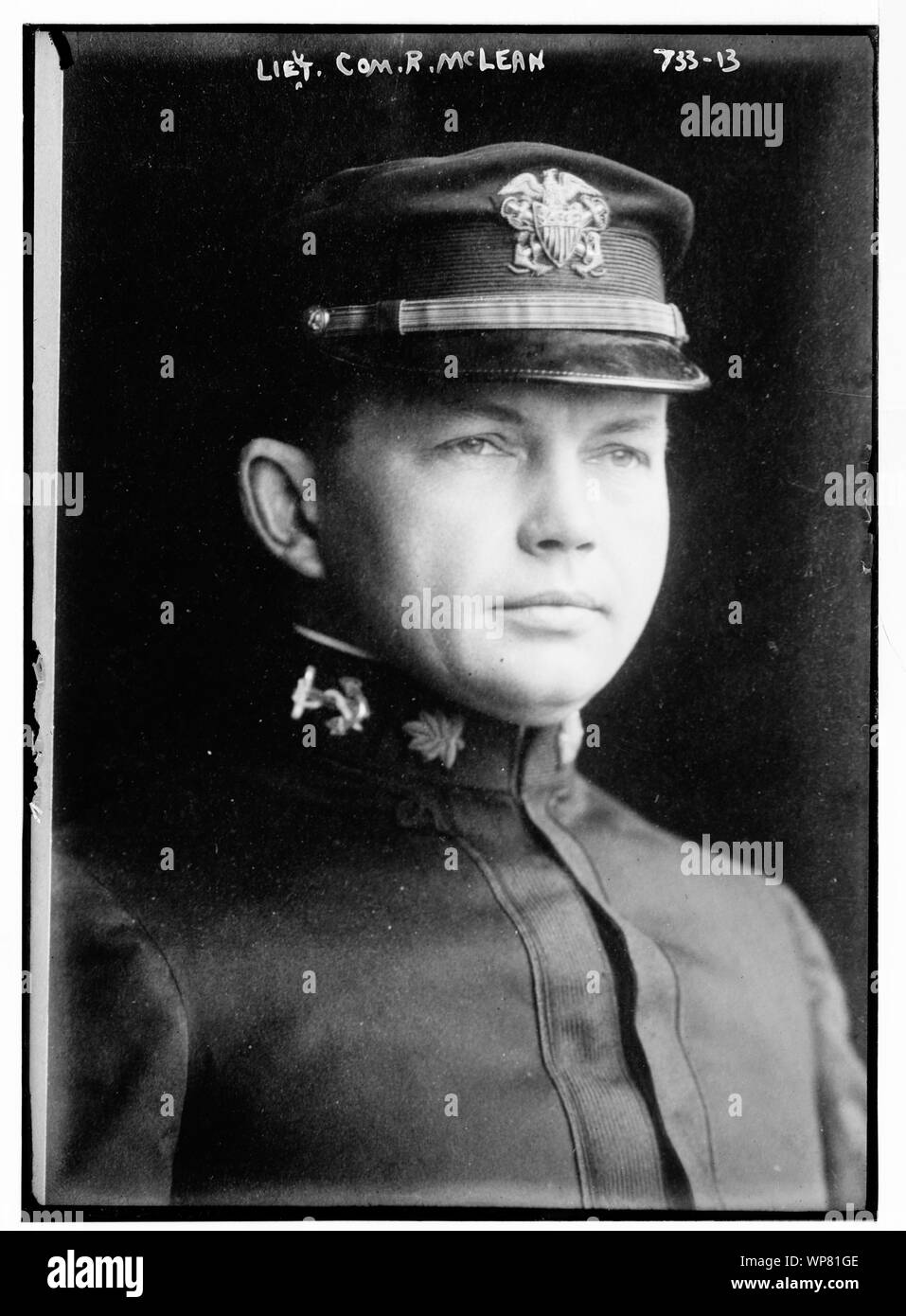 Lieut. Com. R. McLean Stock Photo - Alamy