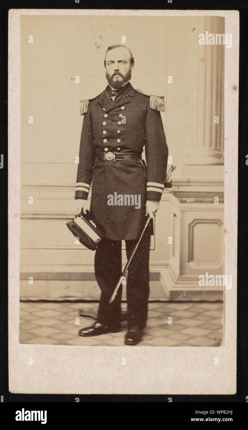 Lieutenant Commander Edward P. Simpson of U.S. Navy in uniform Stock ...
