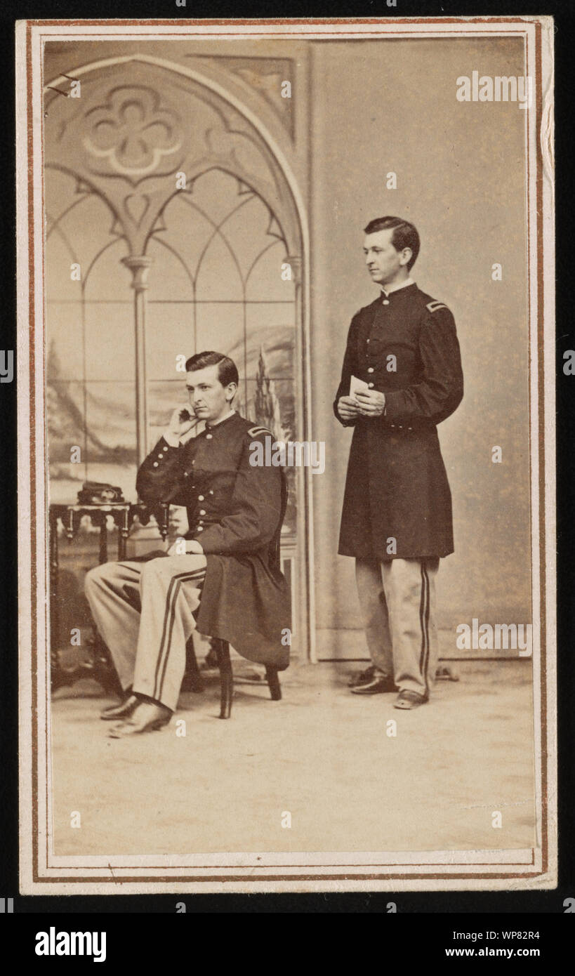 Lieutenant Henry Marcotte of Co. I and Co. G, 2nd New York Infantry ...