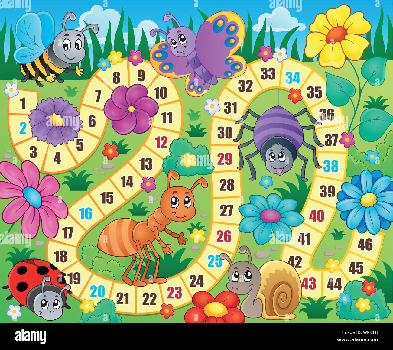 Board game theme image 9 Stock Vector Image & Art - Alamy