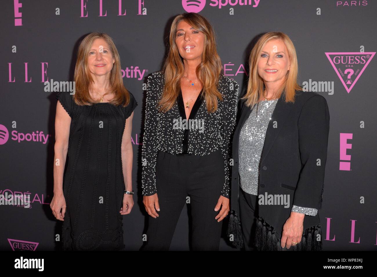 NEW YORK, NEW YORK - SEPTEMBER 05: Frances Berwick, Nina Garcia and ...