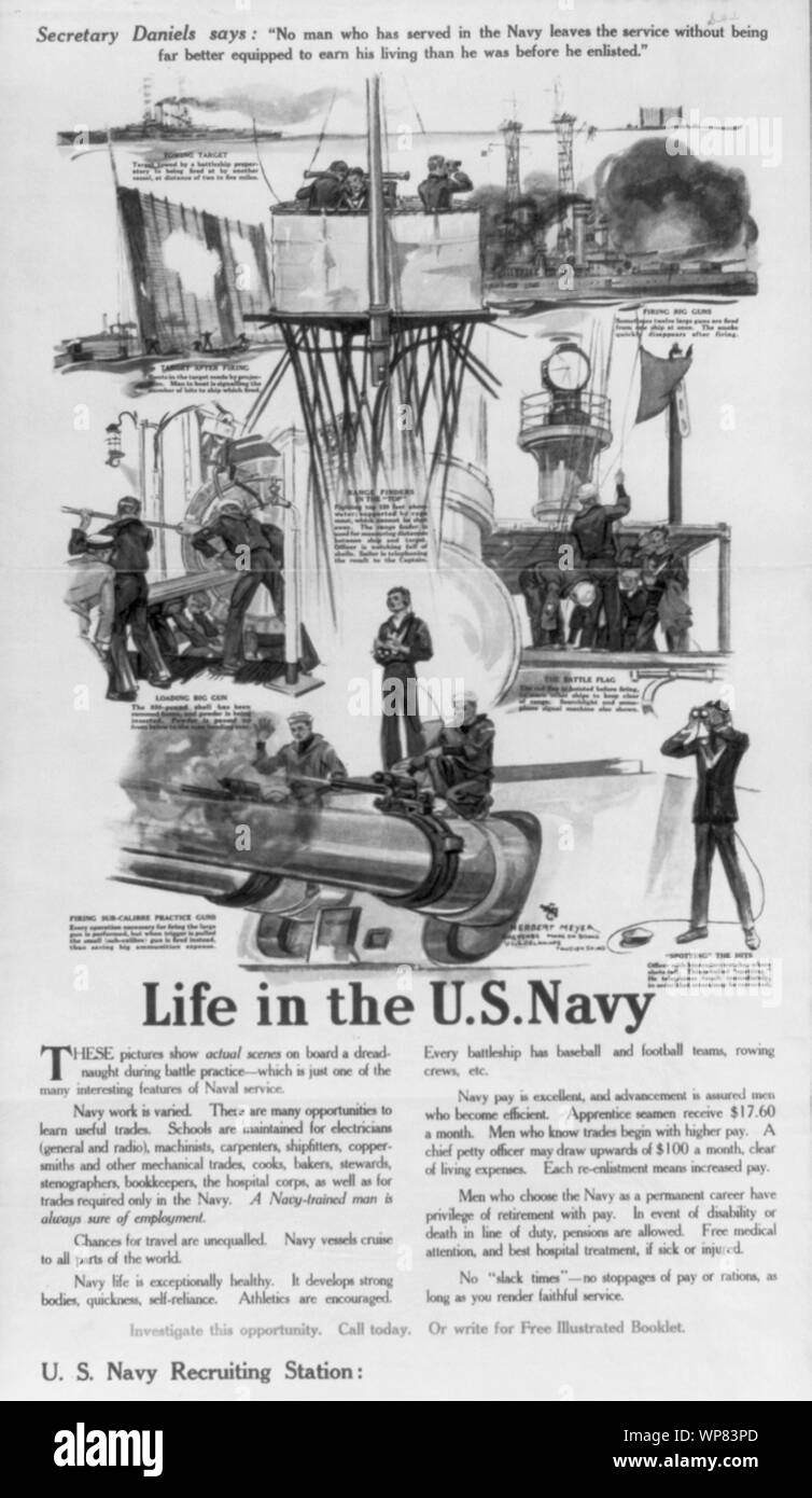 Life in the U.S. Navy Stock Photo - Alamy