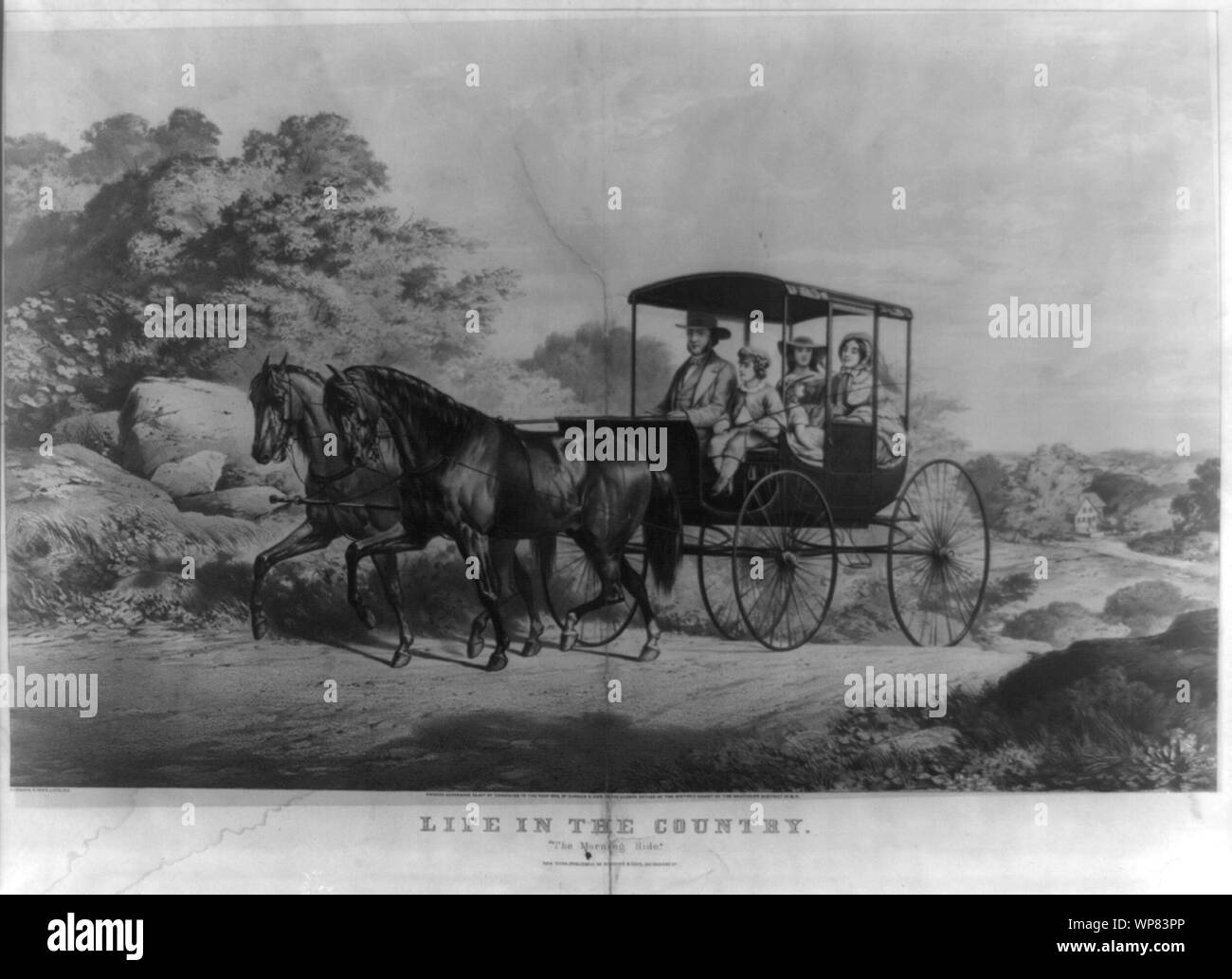 Country trail Black and White Stock Photos & Images - Alamy